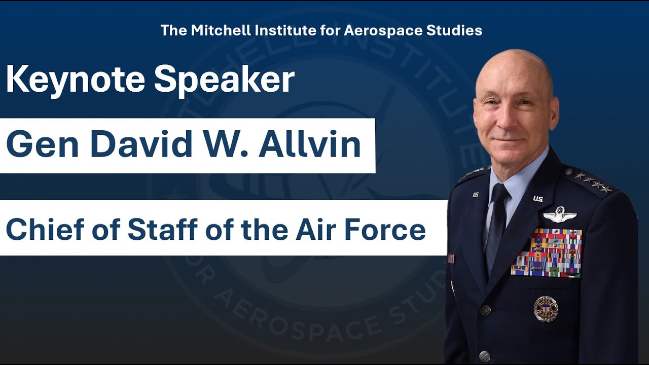 Keynote: Gen. David W. Allvin | 1st Annual Airpower Futures Forum - YouTube