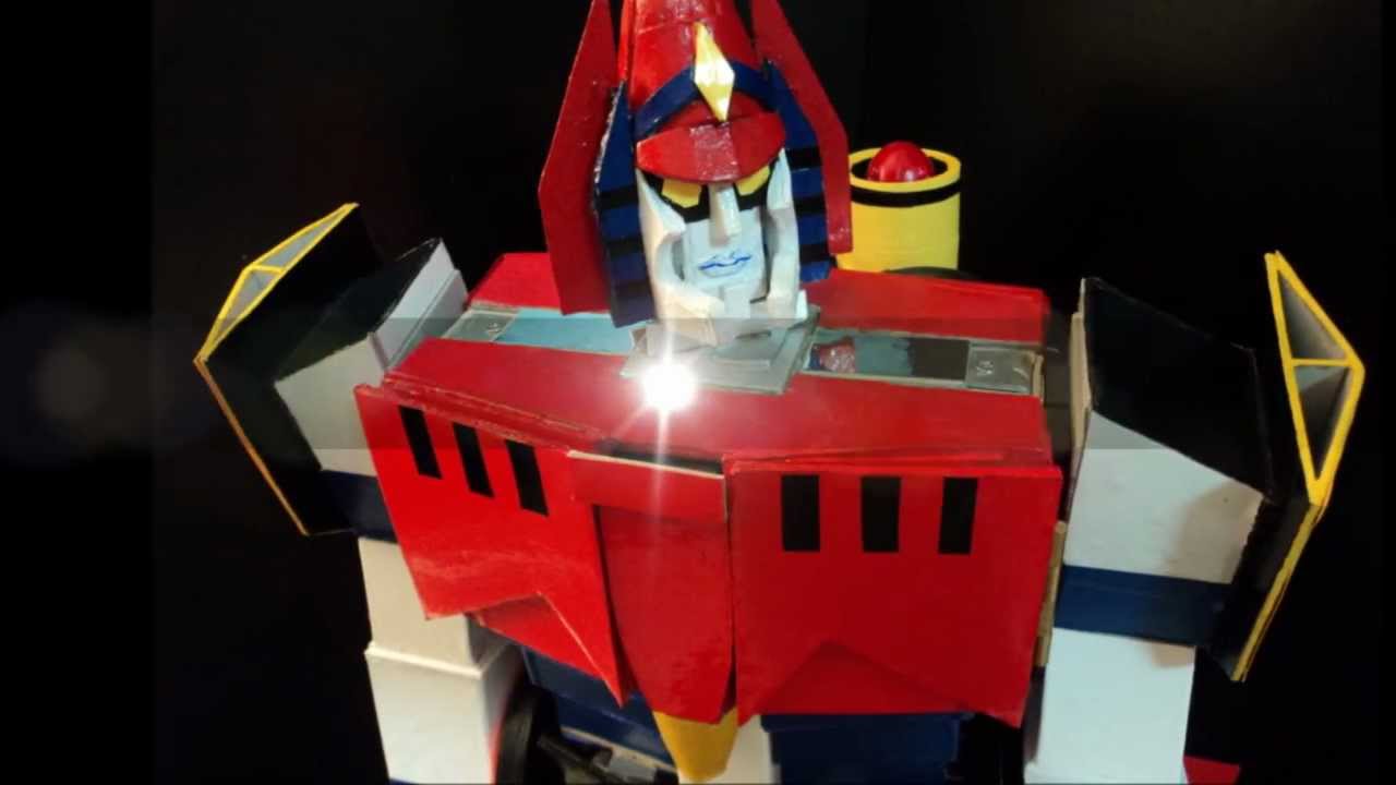 Daikengo presentazione, modellino robot 80vogliadirobot it - YouTube