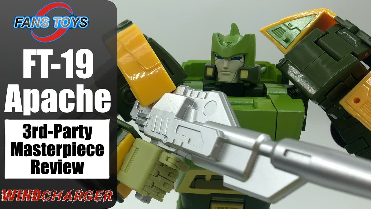 Transformers Masterpiece Review: FansToys FT-19 Apache 2021 Reissue ...