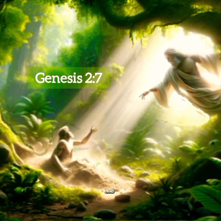 '..God formed the man out of the dust of the ground..' (Genesis 2:7) # ...