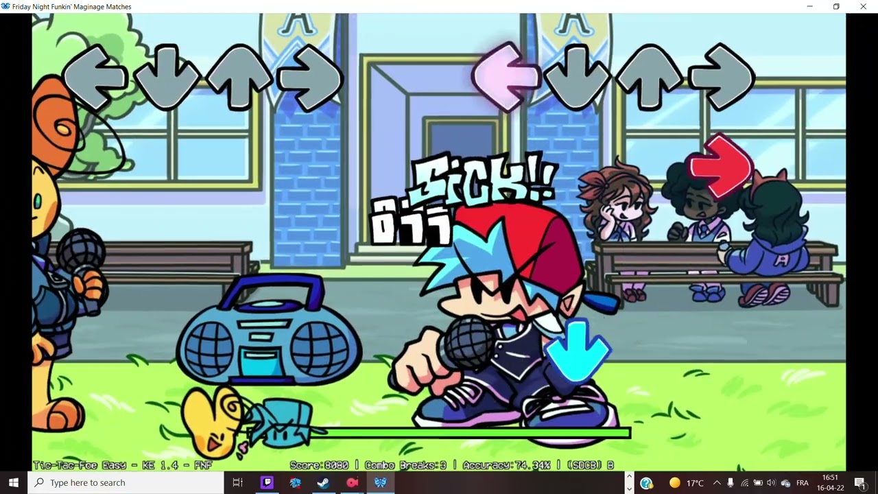 Tic Tac Foe easy! || fnf Maginage Matches - YouTube