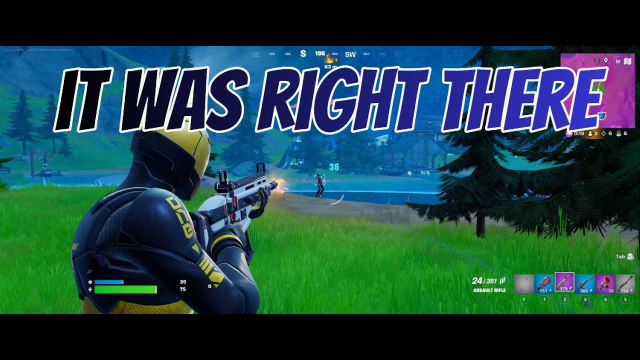 It was right there - YouTube