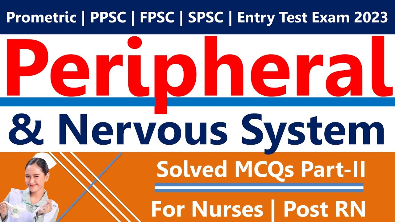 Peripheral & Nursing System | Solved MCQs | Part-II - YouTube