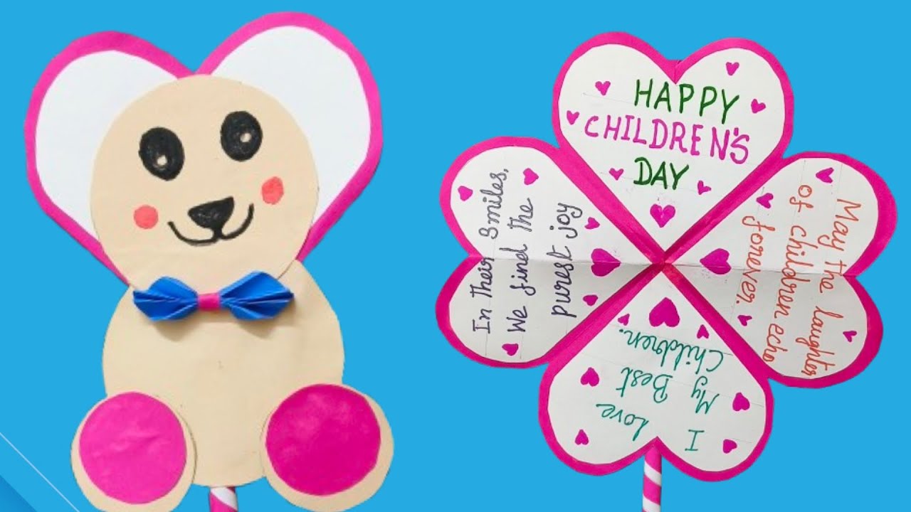 Children's Day Greeting Card | Beautiful Happy Children's Day Card ...