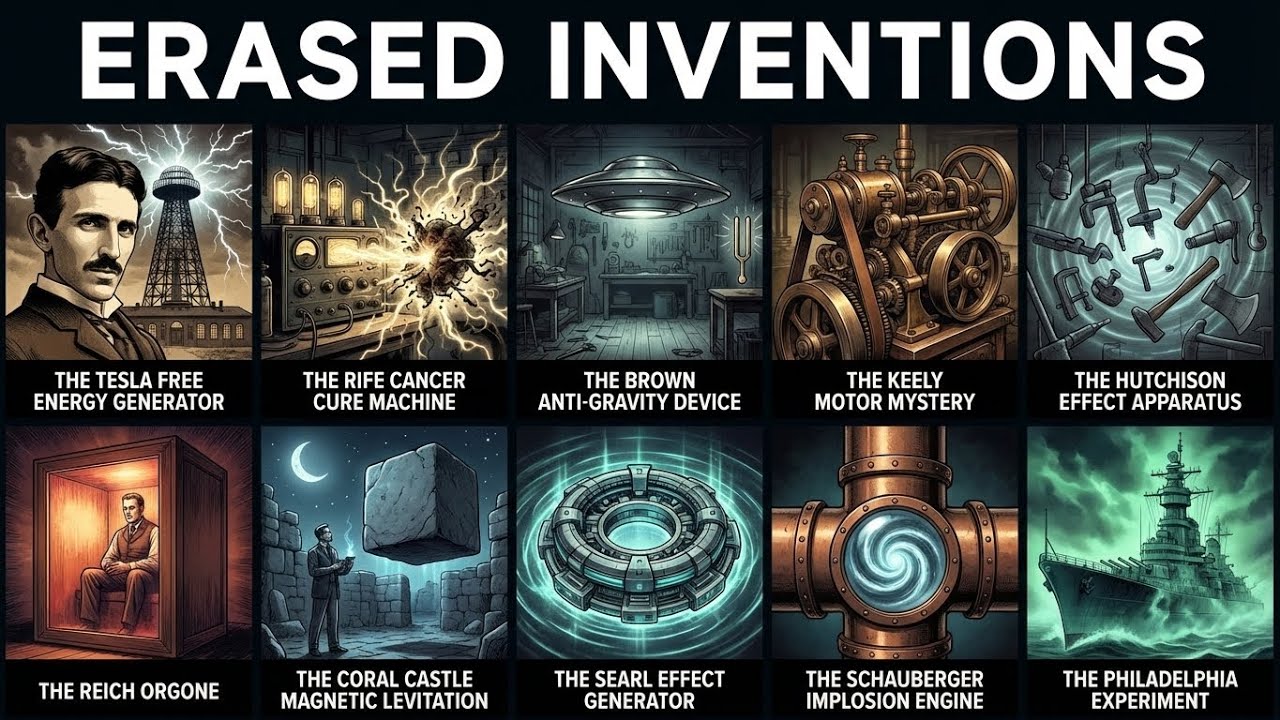 10 Impossible Inventions That Were Erased From History - YouTube
