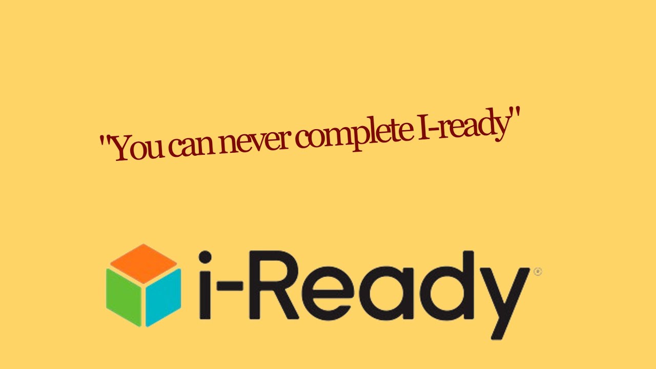 Finishing I-ready - YouTube