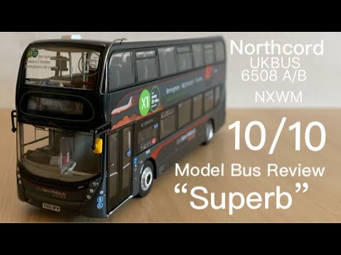 Northcord Model Company UKBUS 6508 (NXWM Platinum) Model Bus Review (4K ...