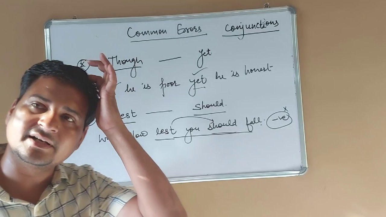 Rules for common errors for NDA, CLAT and other competitive exams - YouTube