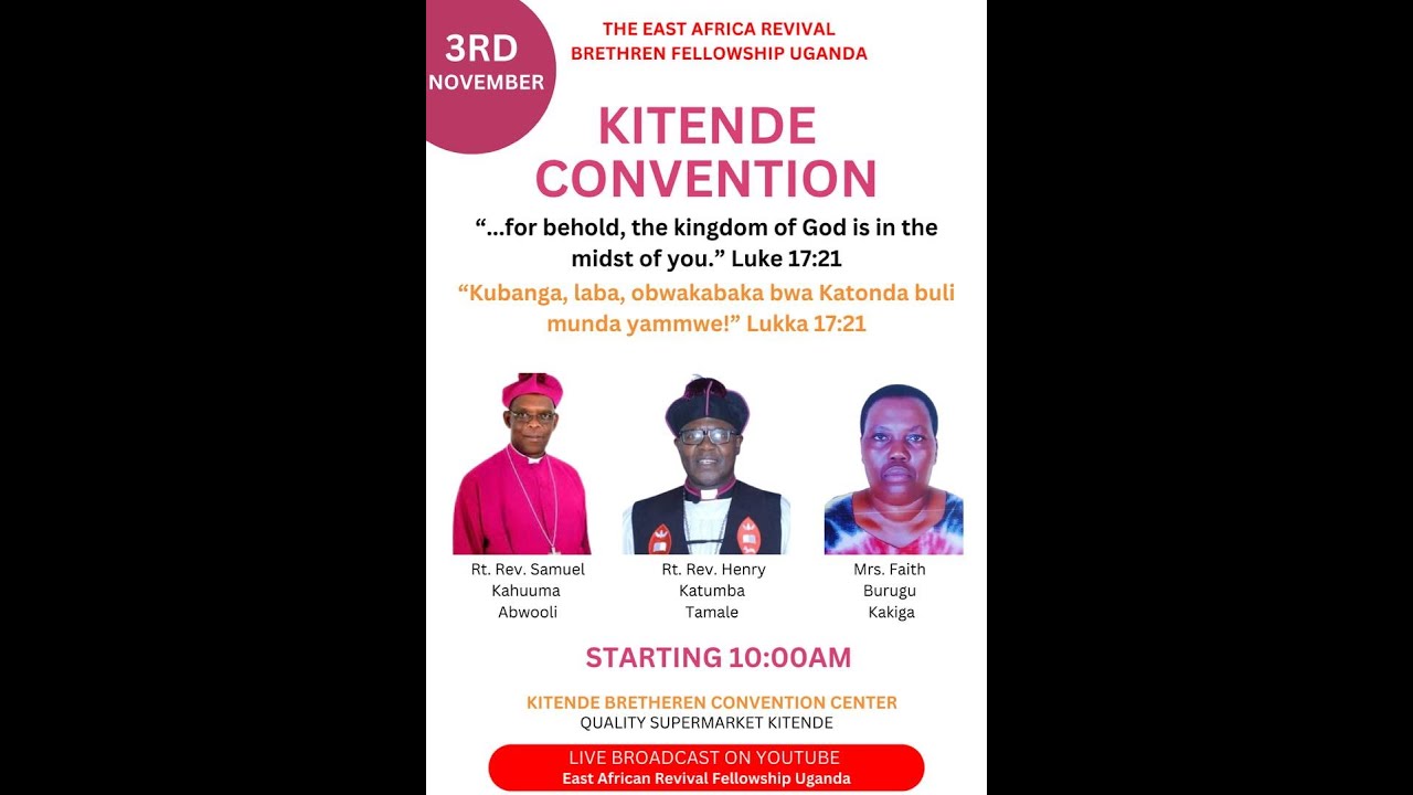 KITENDE CONVENTION - YouTube