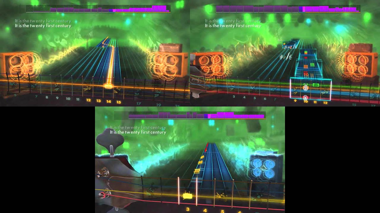 Rocksmith 2014 (Radiohead - Bodysnatchers) Lead/Rhythm/Bass - YouTube