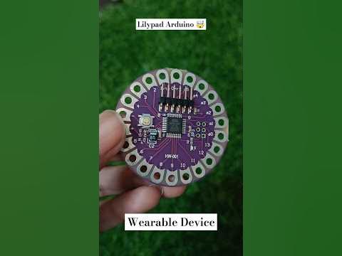 Lilypad Arduino wearable device🍾 #shorts #short #shortvideo #ytshorts # ...