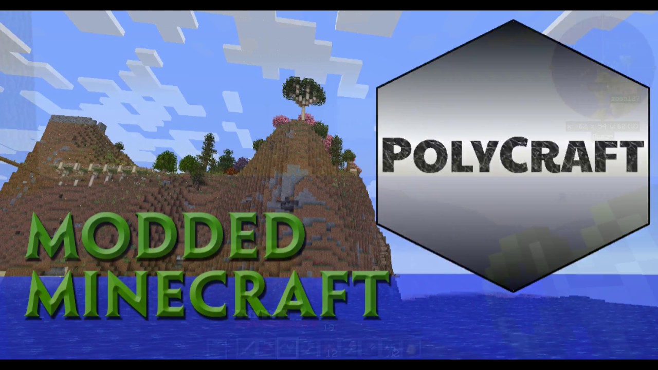 PolyCraft Modded Server - E45: Enter the Glider - YouTube