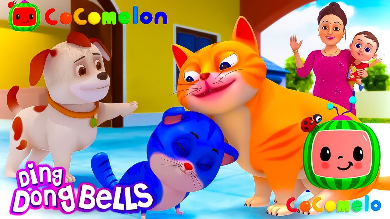 Meow Meow Billi Karti | Kids Poems In Hindi | Hindi Balgeet ...