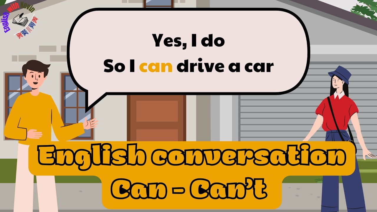 English Conversation Practice || Can or Can't || Learn English for ...