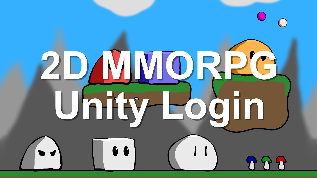 Unity Login of 2D MMORPG Development - YouTube