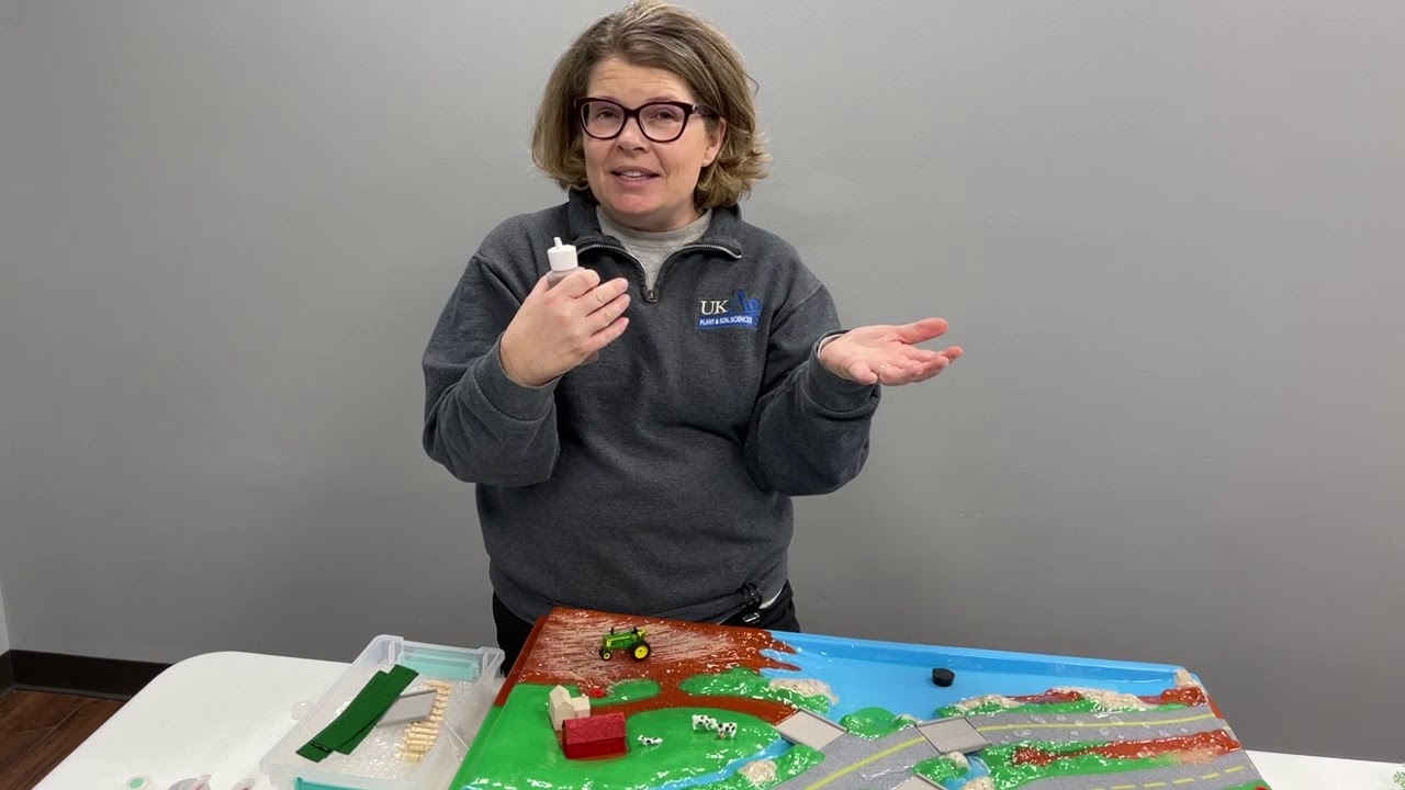 Enviroscape Model Watershed Demonstration - YouTube