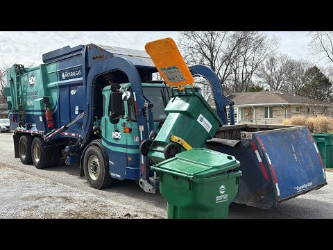 Homewood Disposal Curotto Can Garbage Truck on WM Carts