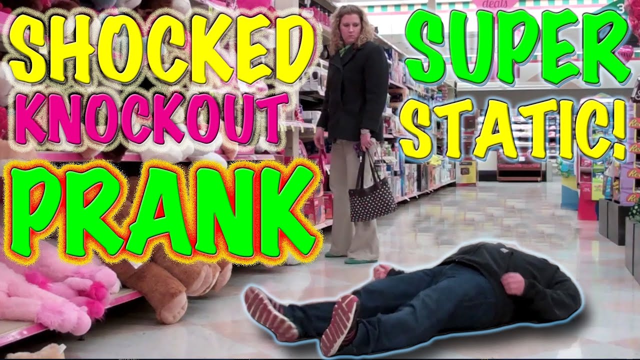 Shocked Knockout Super Static Shock Fainting Prank ~ SNLstar - YouTube
