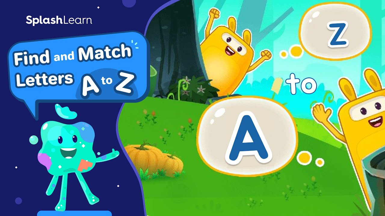 Learn Uppercase & Lowercase of Alphabet A to Z | Letter Recognition ...