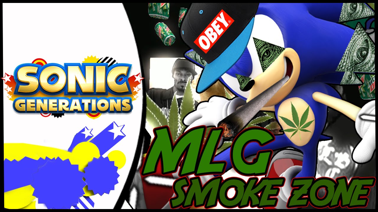 Sonic Generations (PC) MLG SMOKE ZONE MOD - YouTube