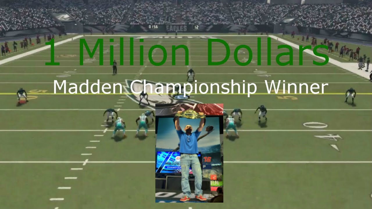 MADDEN 17 MILLION DOLLAR TOURNAMENTS! Madden Championship Results - YouTube