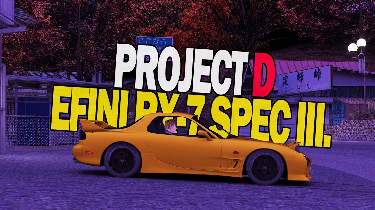 Drifting Keisuke's RX-7 on Sadamine Touge! | Initial D Carpack Part 16 ...