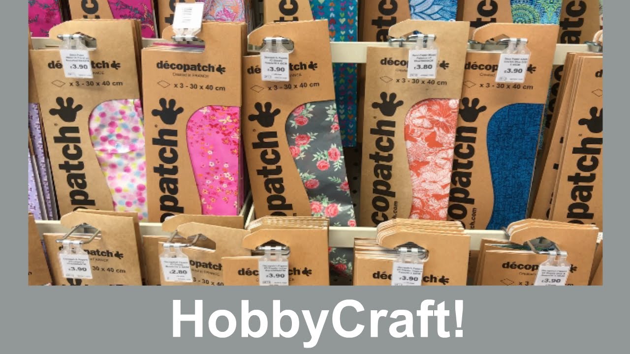 Haul & Come Shop With Me to Hobbycraft! - YouTube