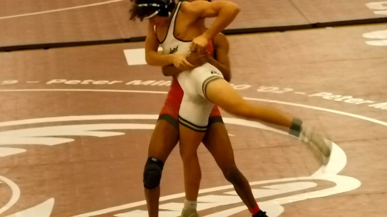 132 #8 John Taylor (Althoff Catholic Belleville) over #9 Marquez Singleton (Alton Illinois) 4-1 ...