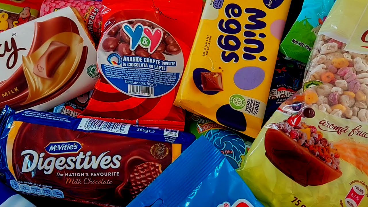 NEW Yummy Snack Video, Satisfying video, Candies, Chocolate Biscuits ...