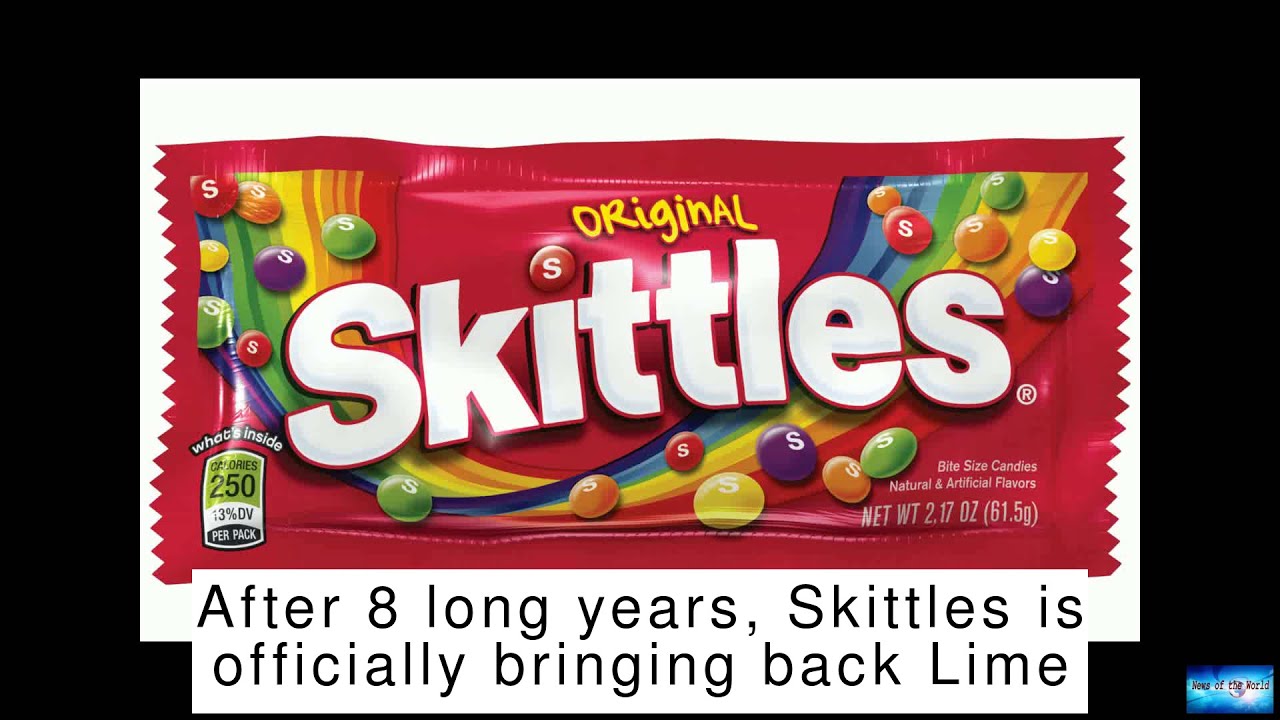BREAKING NEWS! After 8 long years, Skittles is officially bringing back ...