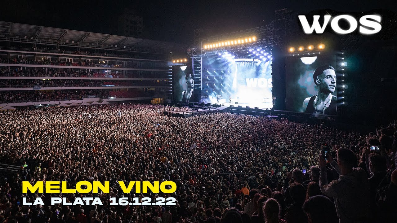 WOS - Vino y Melon - en VIVO - Estadio Uno La Plata Chords - Chordify