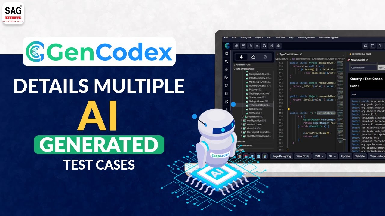 GenCodex Details Multiple AI-Generated Test Cases #AI #java - YouTube