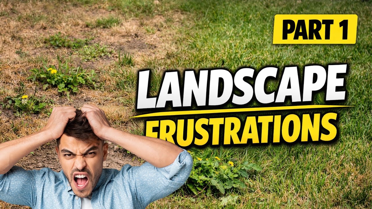 Top 5 Landscape Frustrations – Part 1 of 3 | Lawns - YouTube