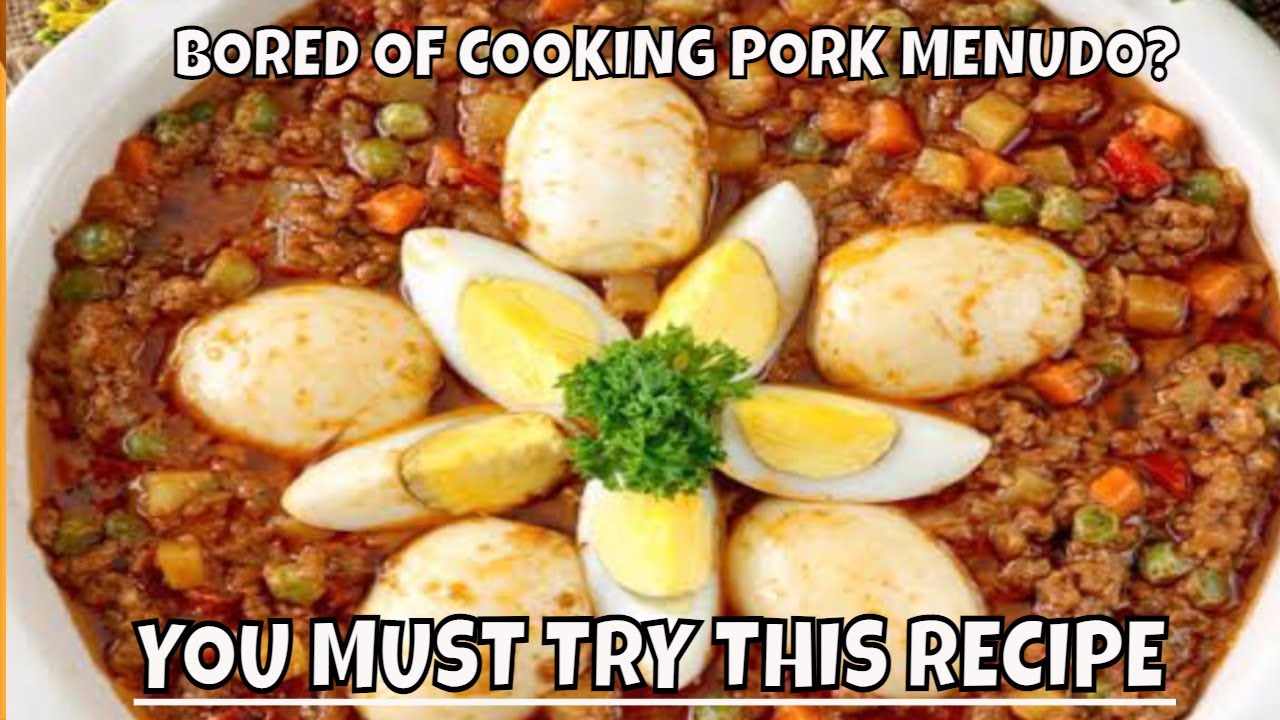 EASY KALDERETANG PORK GINILING RECIPE | #groundporkrecipe #filipinodish ...