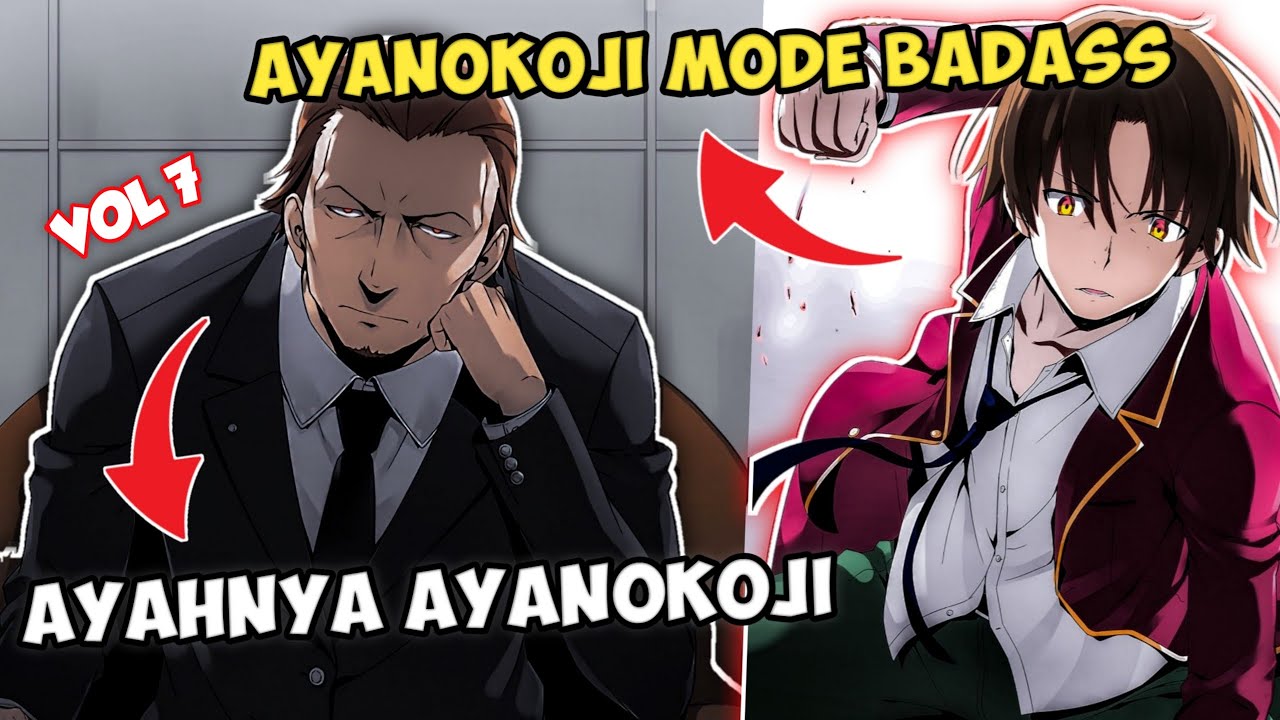 Kemunculan Ayahnya Ayanokoji & Ayanokoji Mode badass - LN Classroom of ...