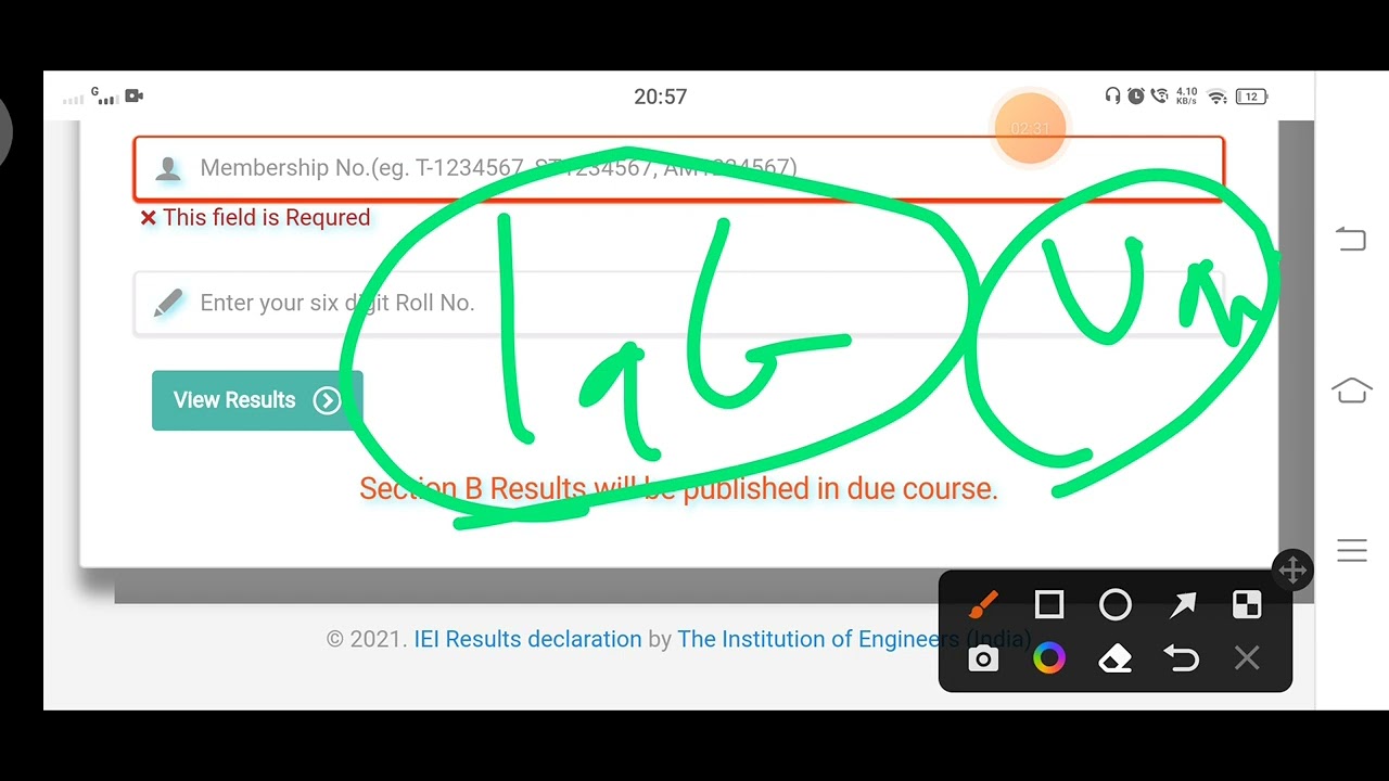 🛑amie section A result released #amie summer 2021 Section B result #lab ...