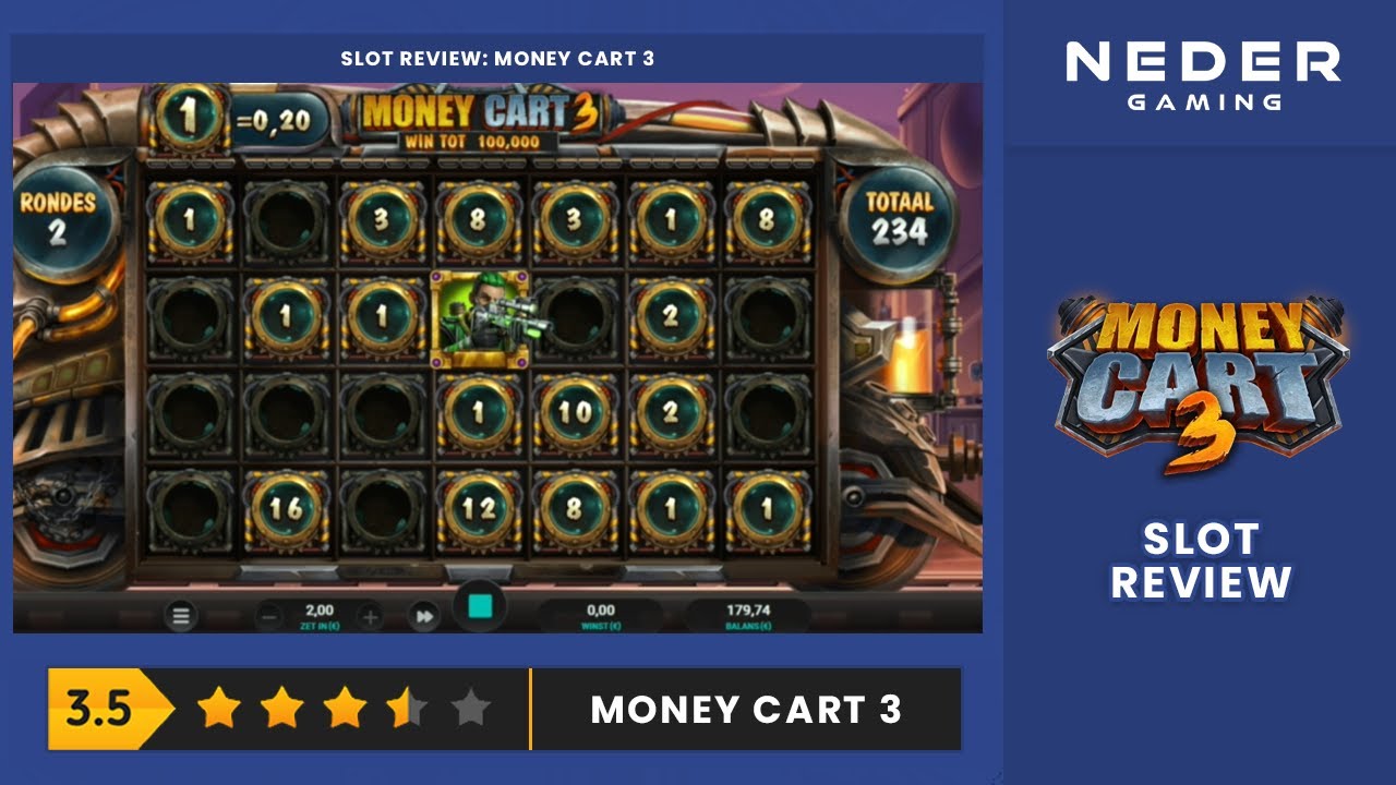 Slot Review: Money Cart (Relax Gaming) - YouTube