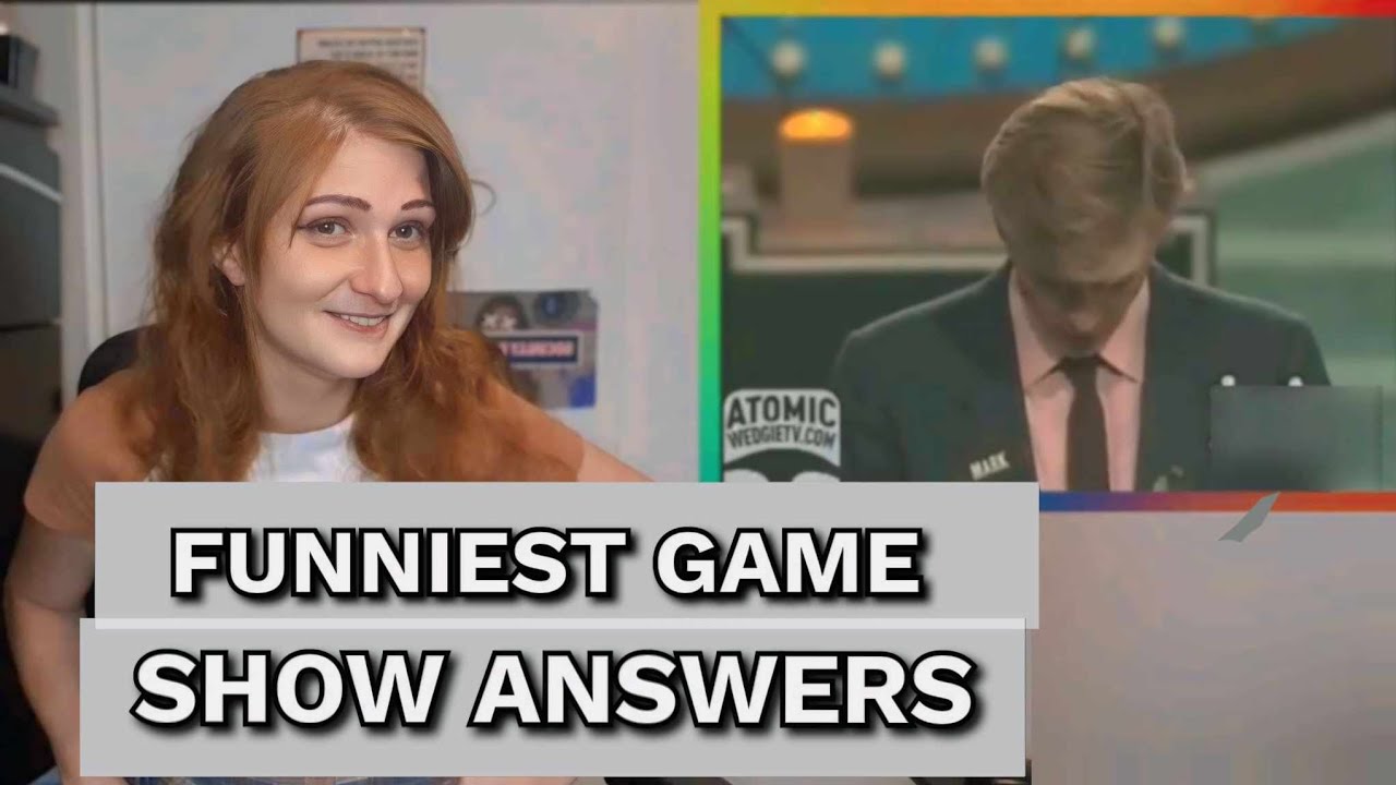 Funniest Game Show Answers (REACTION) - YouTube