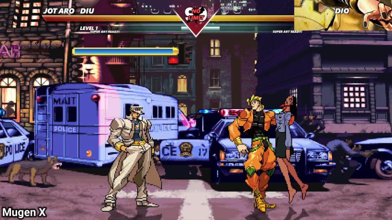 Jotaro vs Dio Brando | Amazing Fight! - YouTube