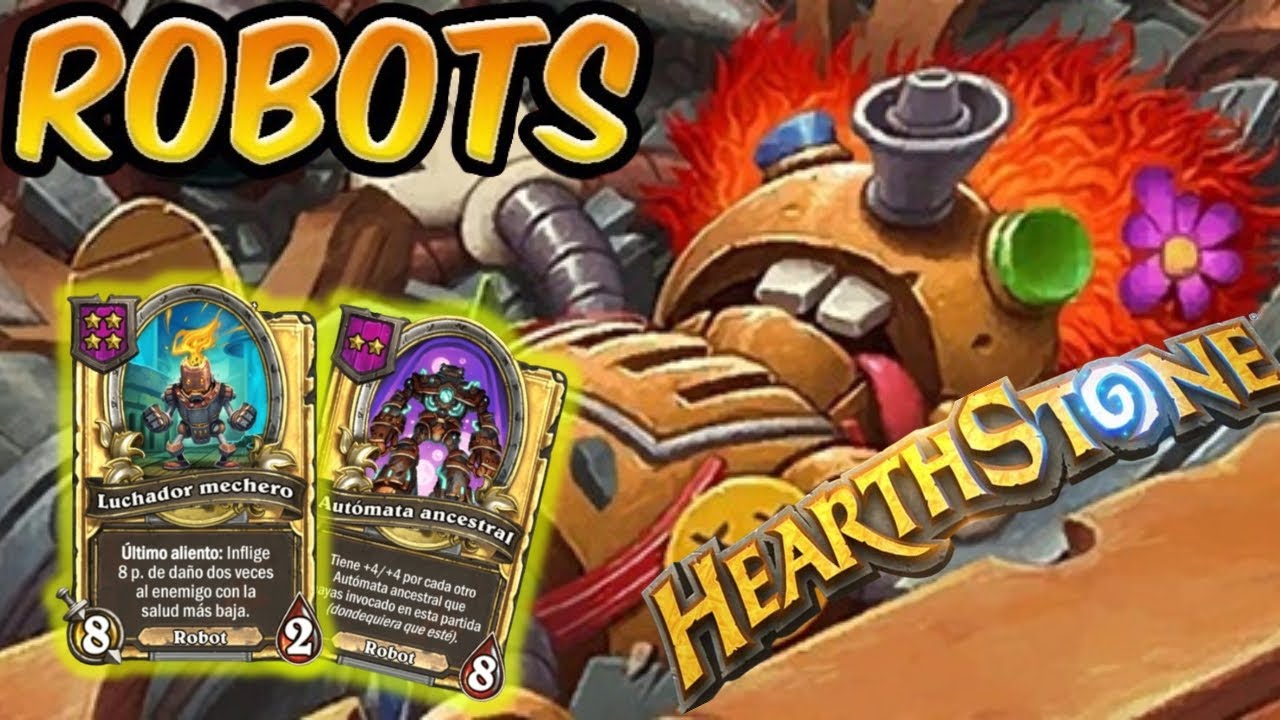 HearthStone - campos de batalla- Robots - YouTube