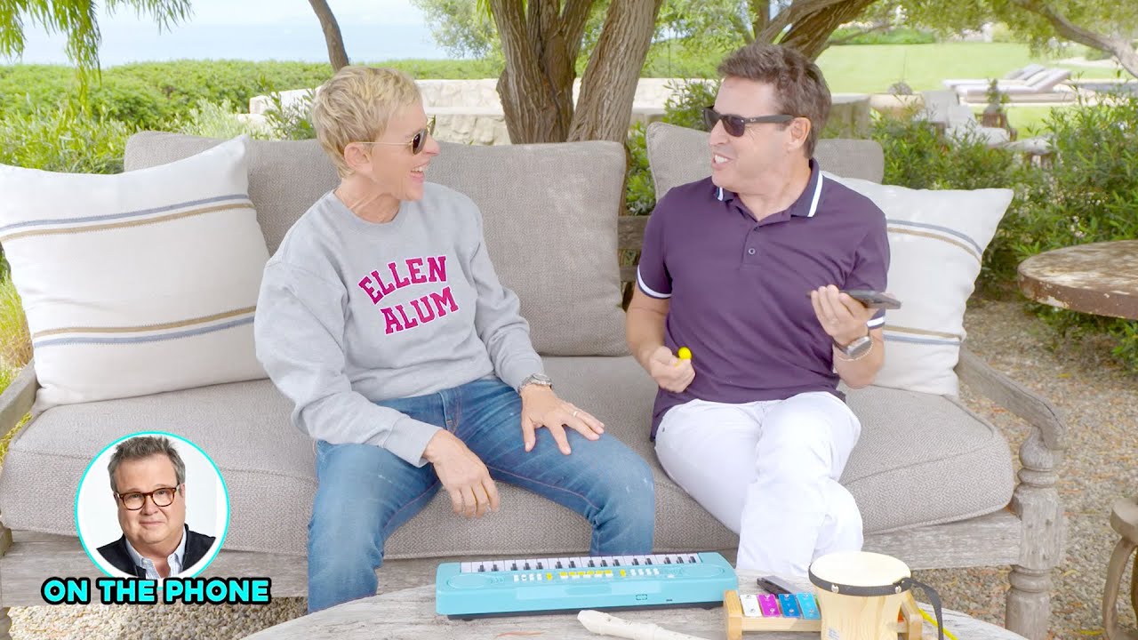 Ellen and Andy Hold Music Prank - YouTube