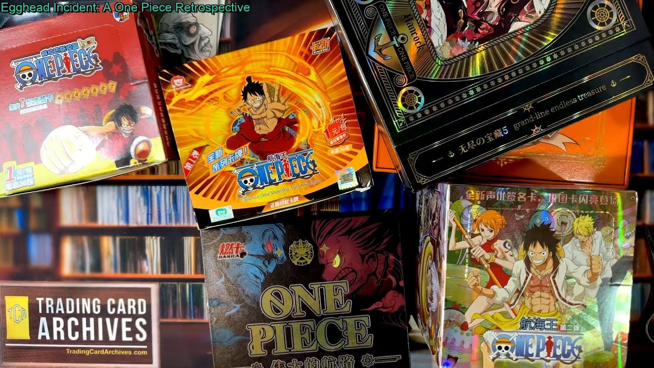 🎼🎹💀 One Piece Anime Cards Assembled - 6 Set Comparison 💃🍚😍 See All The ...