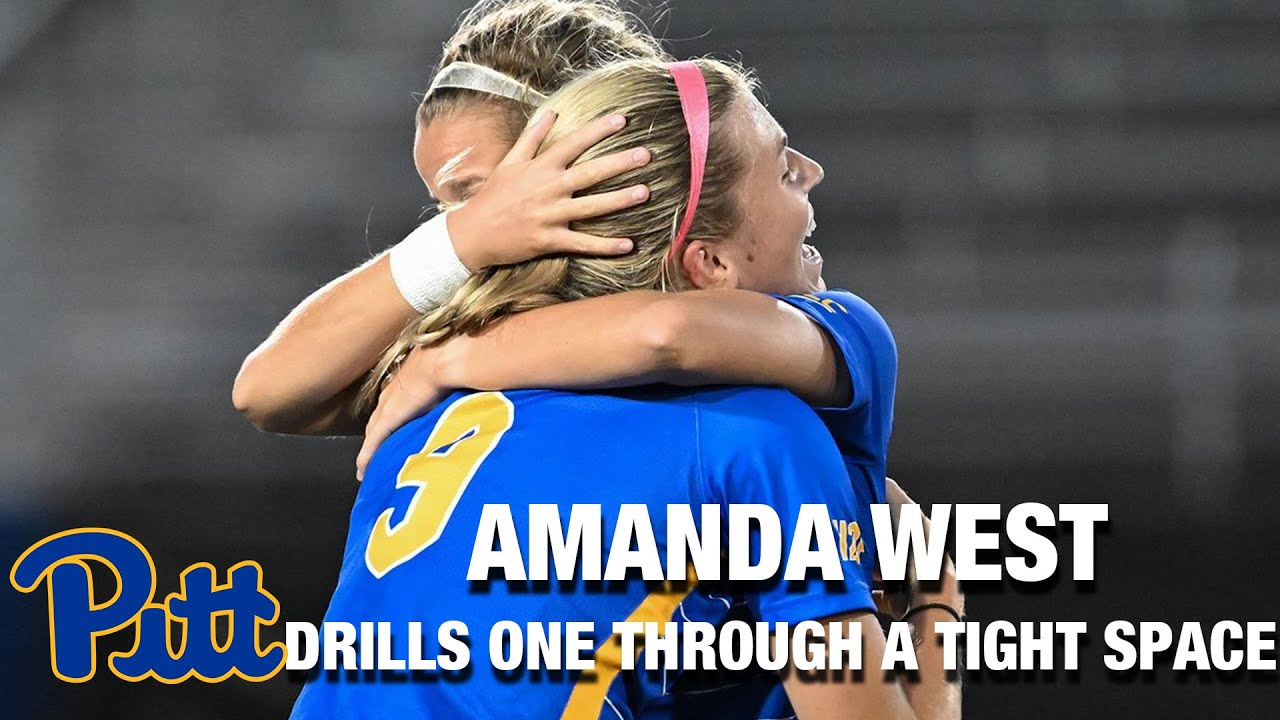 Pitt's Amanda West Drills One Through A Tight Space - YouTube