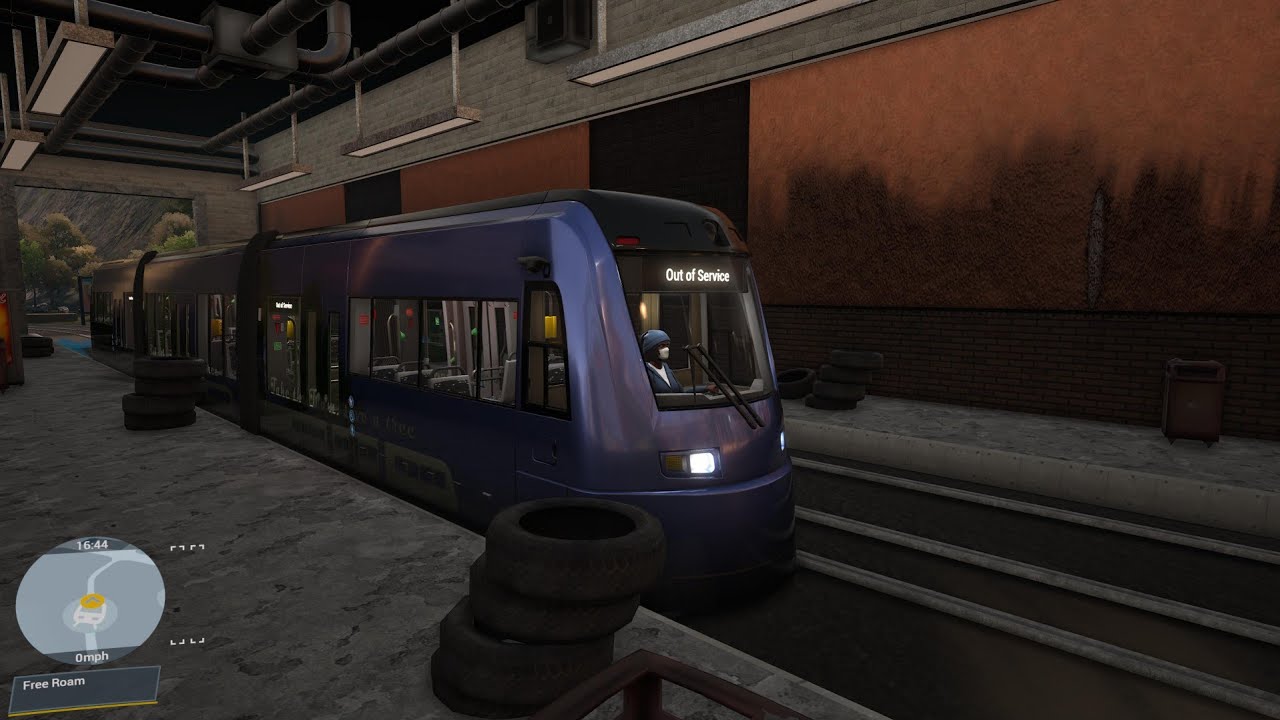 SAS T01 Tram (Bus Simulator 21 Next Stop PS5) - YouTube