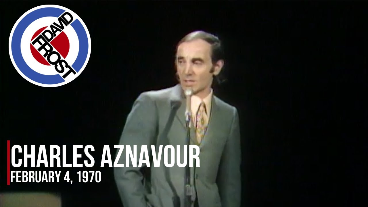 Charles Aznavour "Happy Anniversary" on The David Frost Show - YouTube