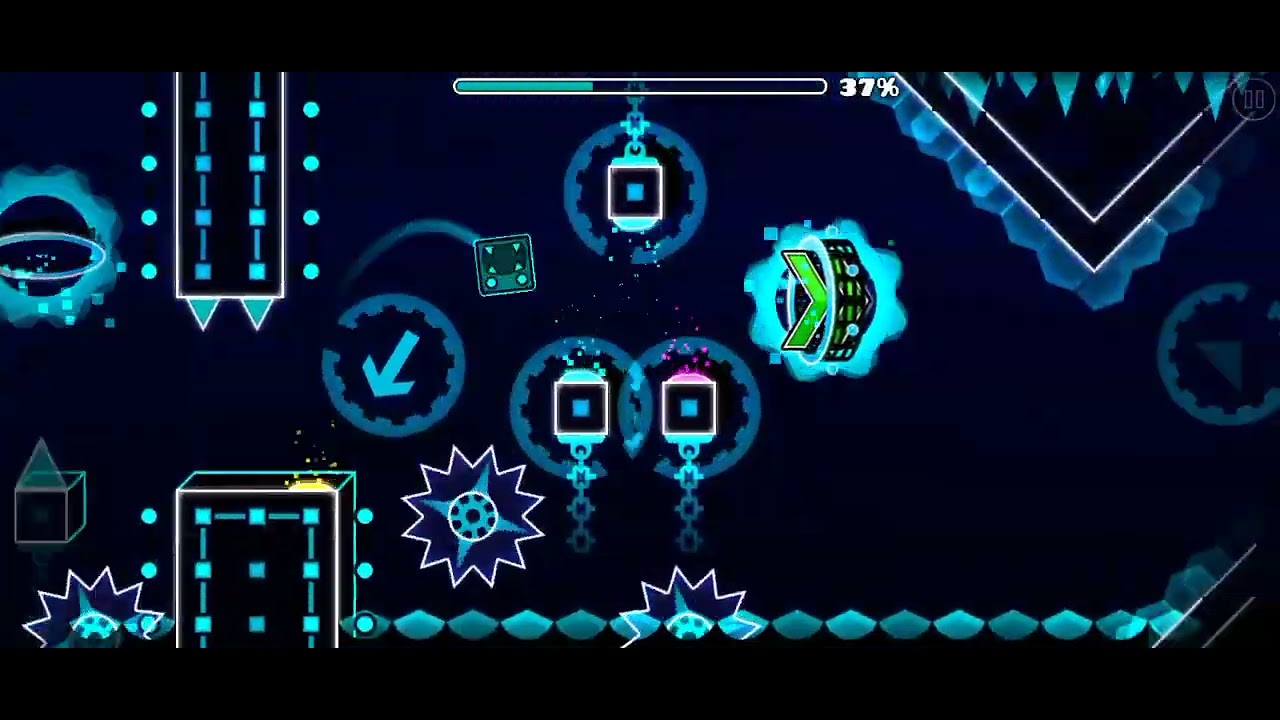 Geometry Dash Advanced - 2 (Level 25) - "Call The PoPo" - YouTube