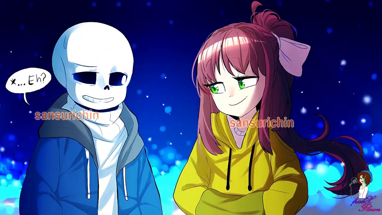 Sans conoce a Monica (Fandub Español Latino) *Undertela* *Doki Doki ...