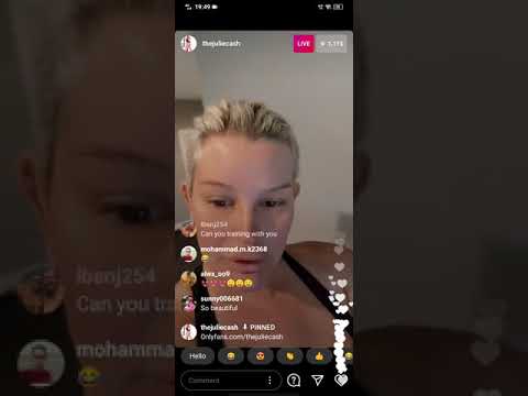 Julie cash insta live session ❤️