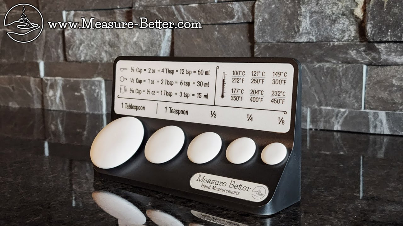 Measure Better - Save Time While Cooking And Accurately Measure By Hand ...