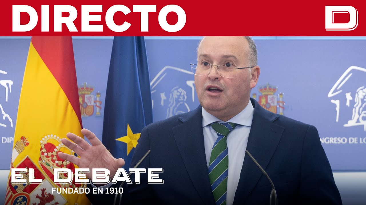 DIRECTO | Tellado ofrece una rueda de prensa desde el Congreso - YouTube